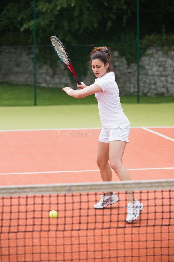 3,798 Tennis Player Hitting Ball Stock Photos - Free & Royalty-Free ...