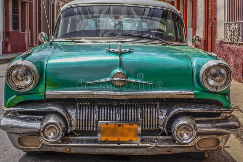 Pretty Typical Car Cuba Immaculately Maintained Editorial Stock Image ...