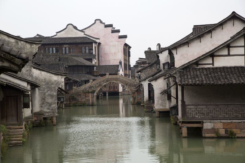 Pretty Water Town Background Stock Image - Image of plant, culture ...