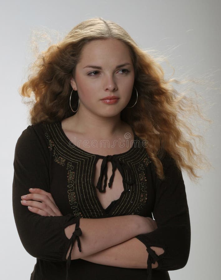 Pretty on the wind stock image. Image of green, energy - 1509175