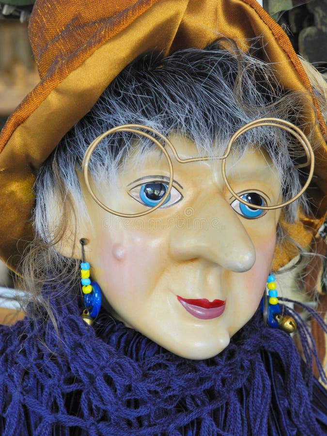 Pretty witch, hag stock photo. Image of glasses, fantasy - 131009734