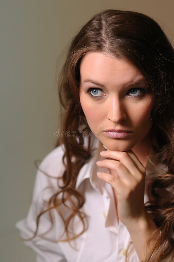 Pretty woman stock image. Image of clean, elegance, looking - 21900833