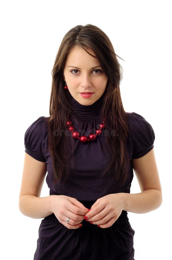 Pretty woman stock photo. Image of beautiful, pretty, female - 7451688