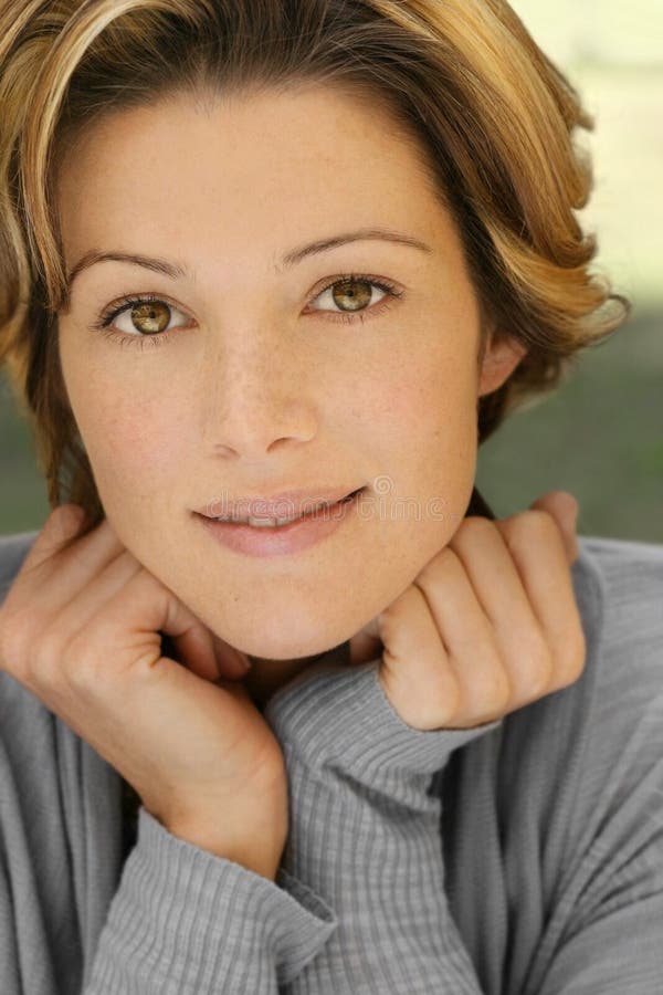 Pretty Woman stock photo. Image of real, woman, cute, happy - 8861646