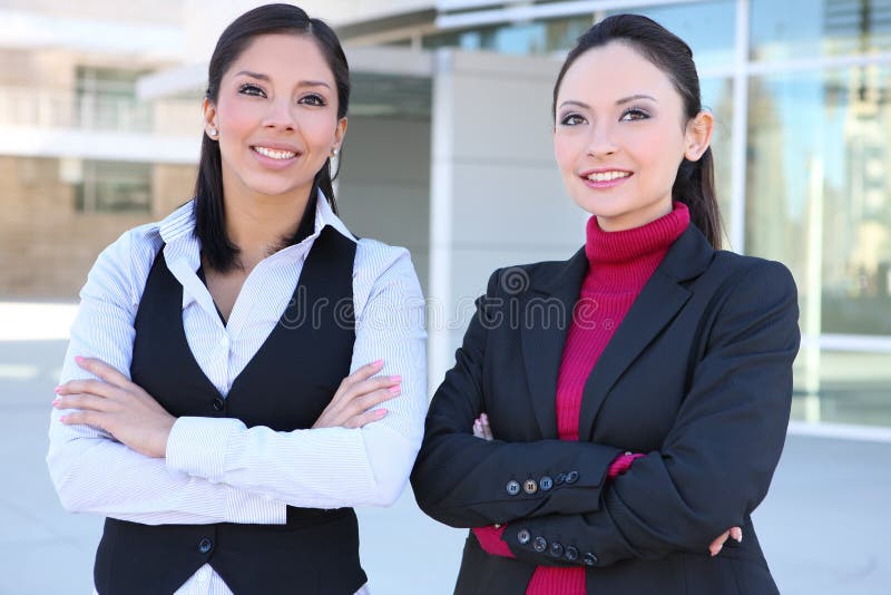 Pretty Woman Business Team stock image. Image of american - 17089689