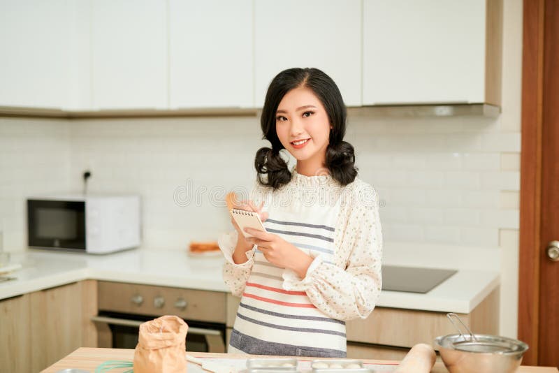Checking recipe stock image. Image of corn, preparation - 2585571