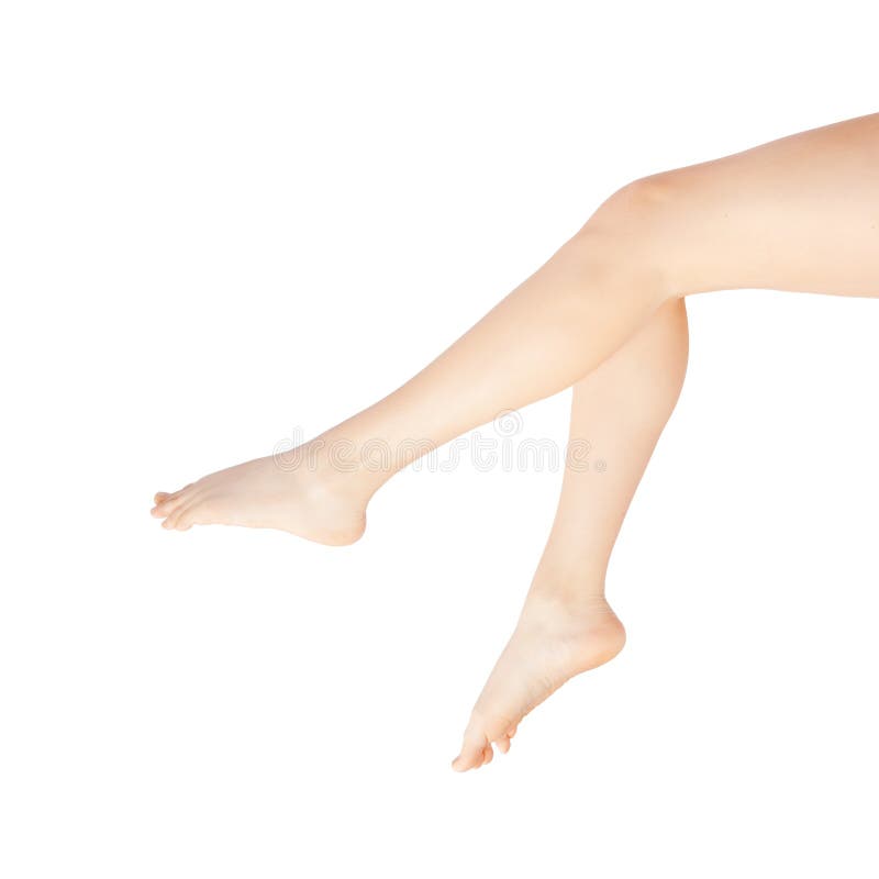 Woman legs stock photo. Image of barefoot, isolated, woman - 26898840