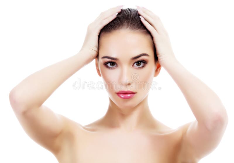 Pretty woman portrait stock photo. Image of healthy, beautiful - 62239312