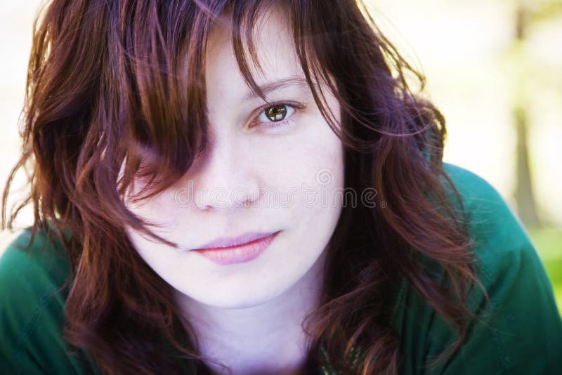 680 Beautiful Woman Serious Staring Camera Stock Photos - Free ...