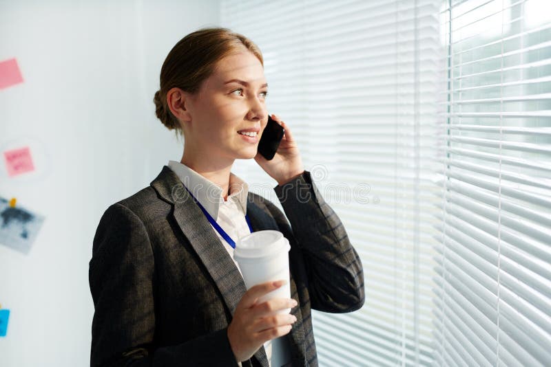 Young inspector stock photo. Image of mobile, woman - 103707952