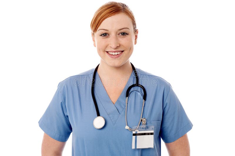 Pretty young female doctor stock photo. Image of physician - 34949874