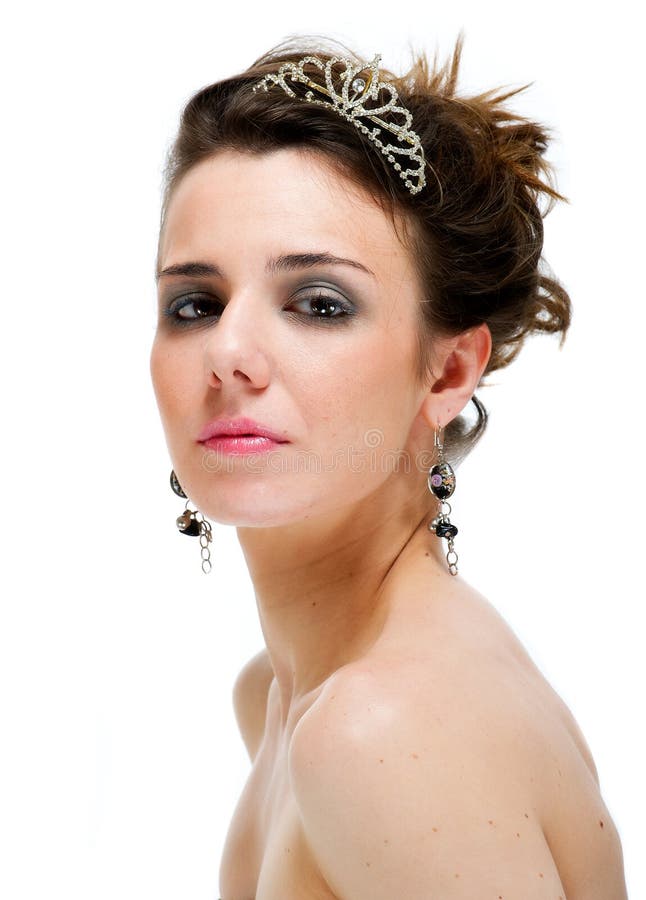 Pretty Young Female Portrait Stock Image - Image of fashion, model ...