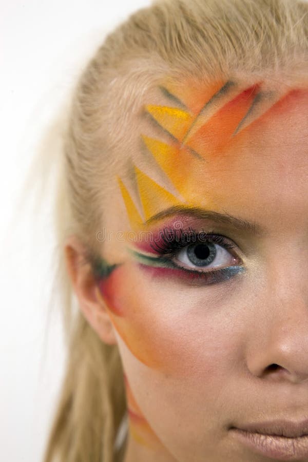 Creative Makeup Show at the Festival of Beauty Editorial Image - Image ...