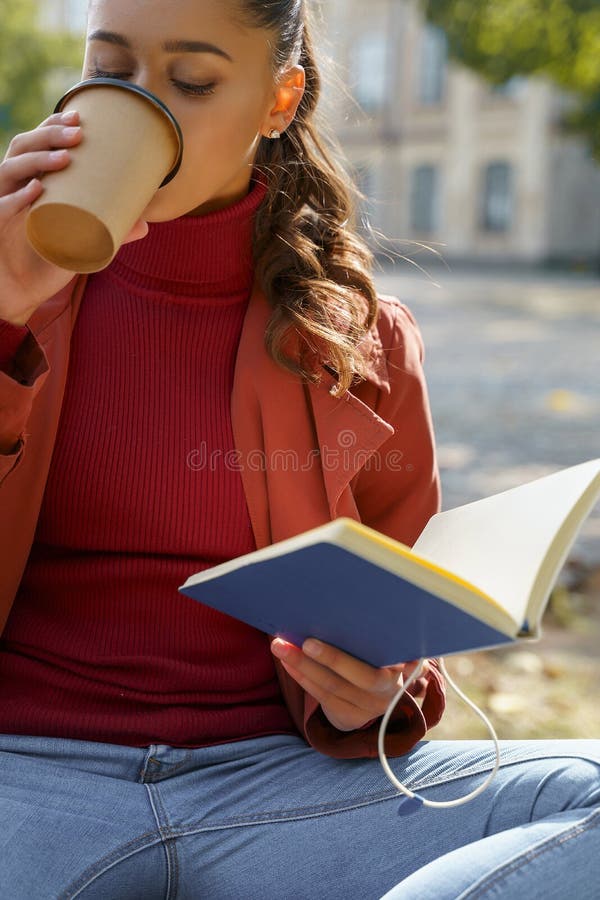 Student Beginning Her Morning Doing Her Homework Stock Photo - Image of ...