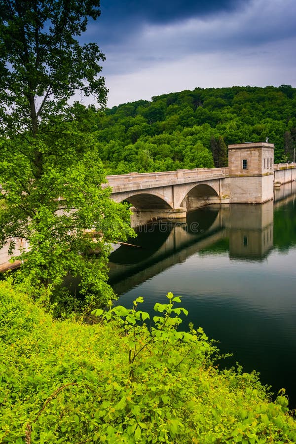 Prettyboy Dam, in Baltimore County, Maryland. Stock Photo - Image of ...