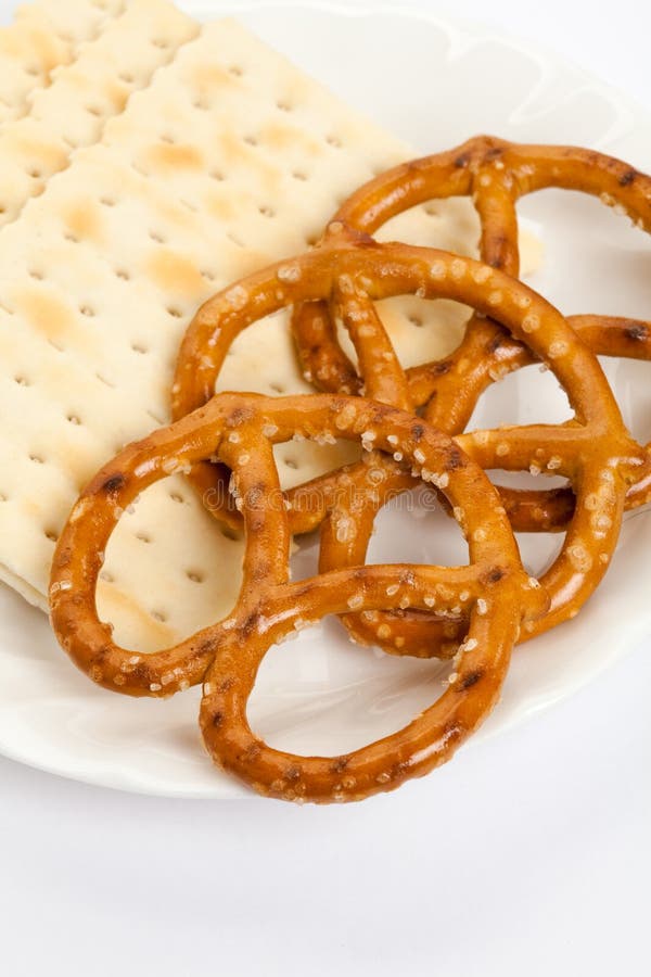 Salted pretzel food stock photo. Image of brown, pretzel - 189166656