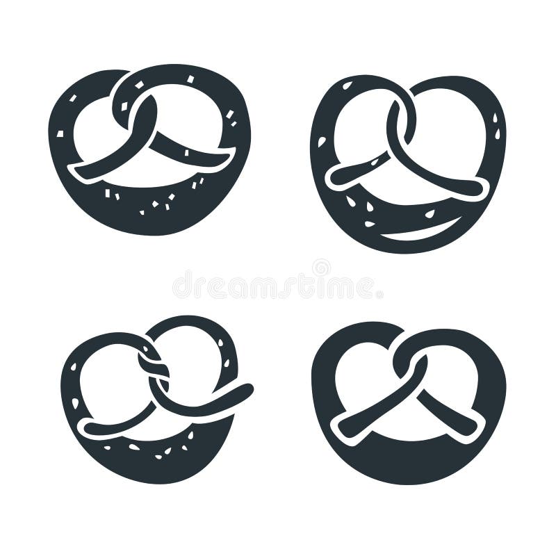 Pretzel Icon Set, Simple Style Stock Illustration - Illustration of ... Pretzel Icon Set, Simple Style Stock Illustration - Illustration of ...