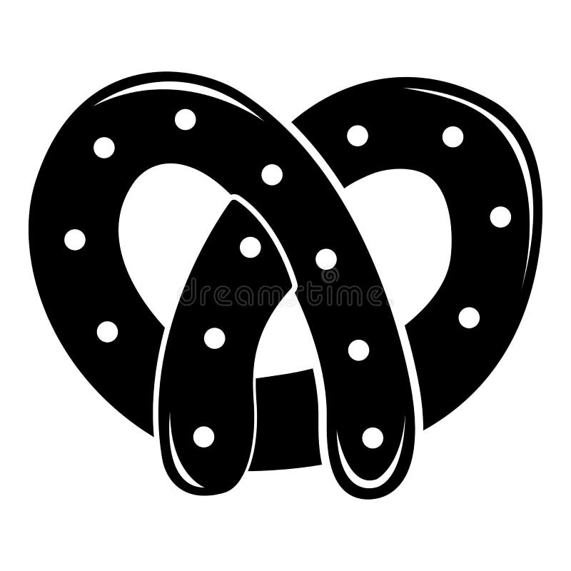 Pretzel Icon, Simple Black Style Stock Vector - Illustration of germany ... Pretzel Icon, Simple Black Style Stock Vector - Illustration of germany ...
