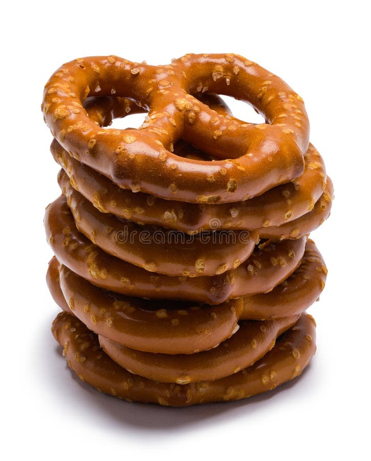 Pretzel Stack stock photo. Image of pretzel, gourmet - 240378120