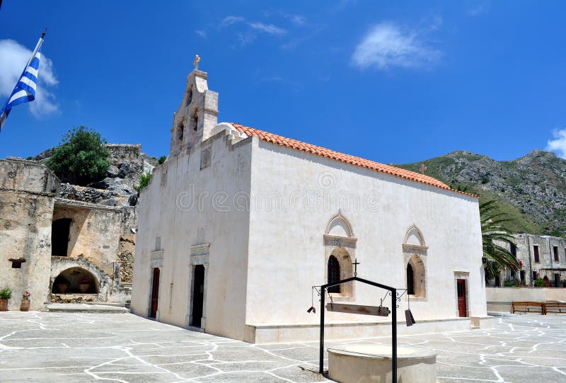 Preveli Monastery stock photo. Image of crete, orthodox - 10793948
