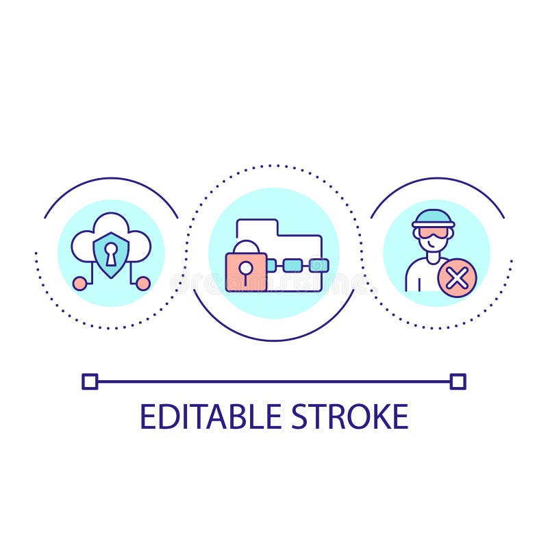 Prevent Data Leakage Isolated Concept Vector Illustration. Stock Vector ... Prevent Data Leakage Isolated Concept Vector Illustration. Stock Vector ...