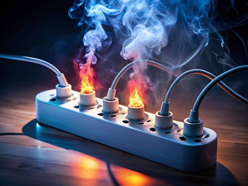 Potential Electrical Hazards Stock Illustrations – 261 Potential ...