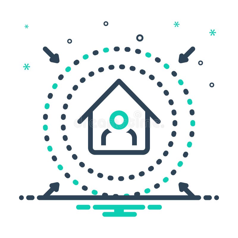 Mix Icon for Prevent, Intercept and Avoid Stock Vector - Illustration ...