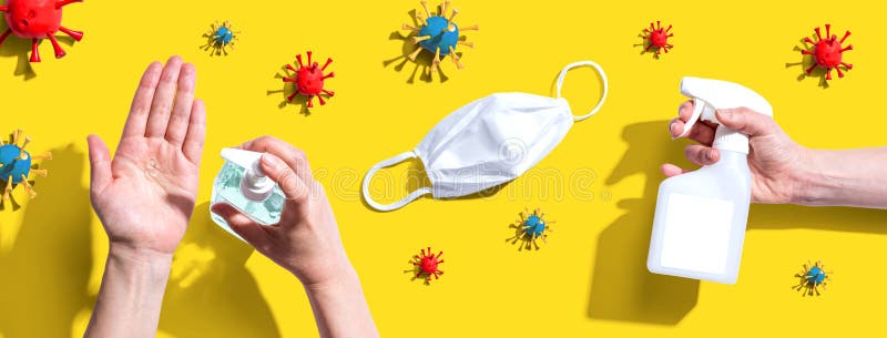 Prevent virus and germs stock image. Image of germs - 176072163