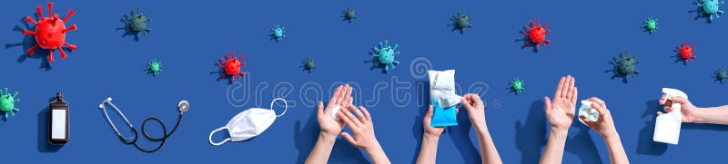 Prevent virus and germs stock image. Image of germs - 176072163