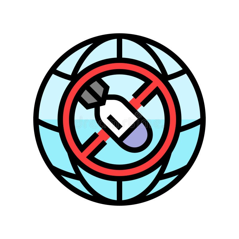 Preventing Exploitation Environment in War Color Icon Vector ...