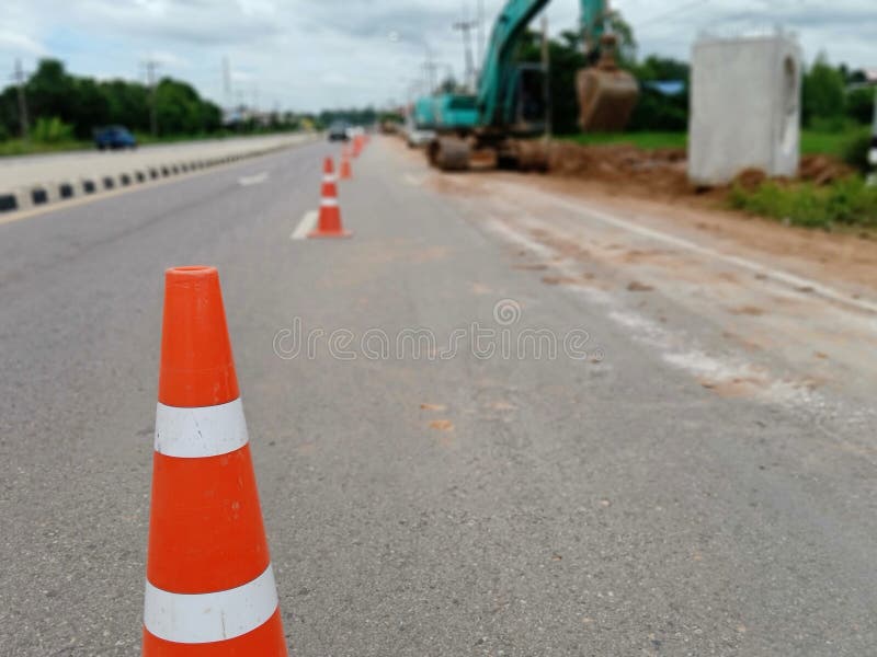 Preventing Hazards at the Construction Site Stock Photo - Image of ...