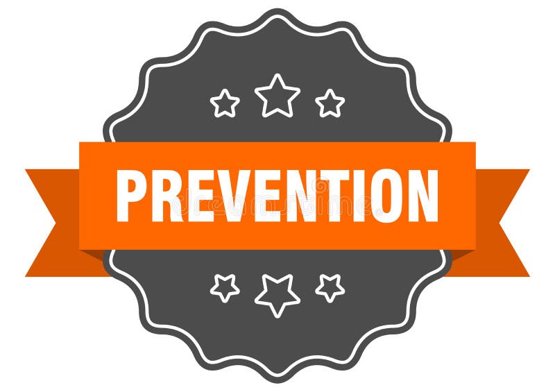 Prevention Label. Prevention Isolated Seal. Sticker. Sign Stock Vector ...
