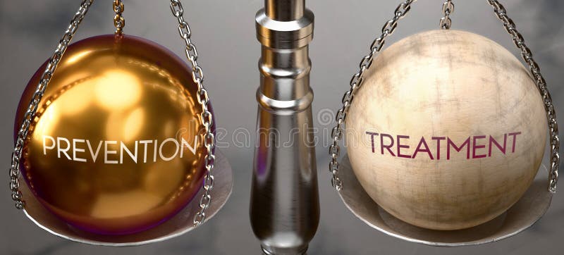 Prevention or Treatment - Weighing Two Choices, Available Options Stock ...