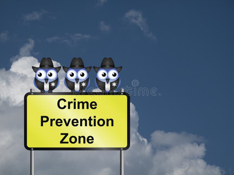 Prevenzione Di Crimine U.S.a. Fotografia Stock - Immagine di ...