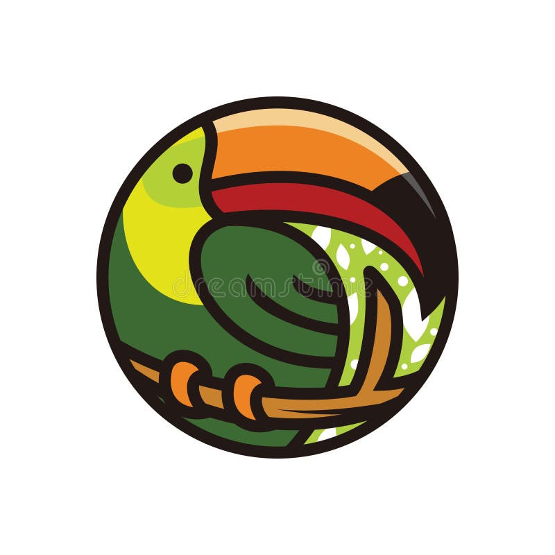 Toucan Logo Circle Stock Illustrations – 288 Toucan Logo Circle Stock ...