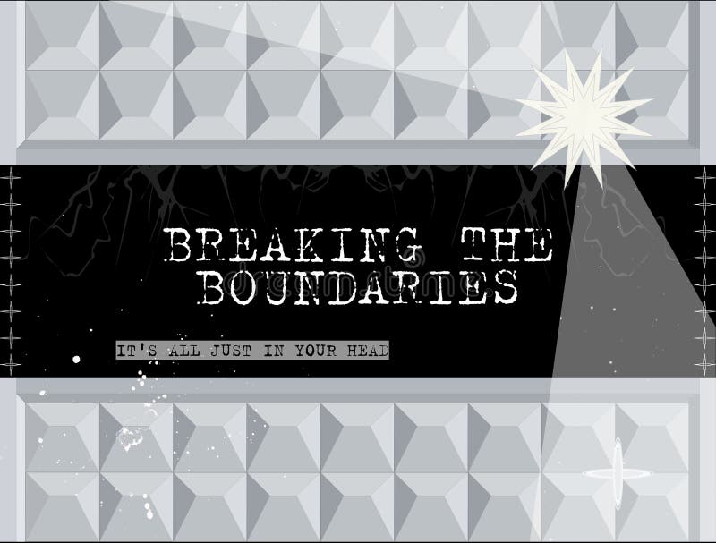 Preview Banner Design Pattern. Concrete Fence Stock Vector ...