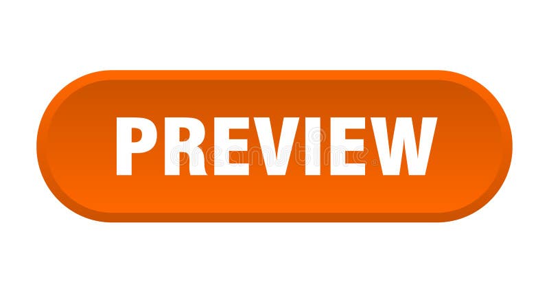 Preview button stock vector. Illustration of square - 196839389