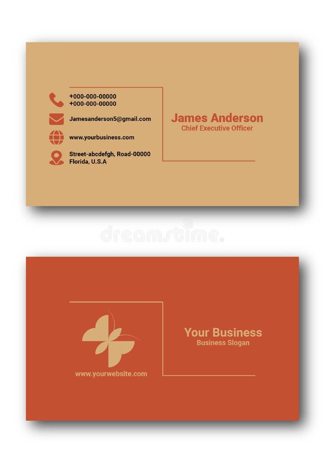 Smart Business Card Design Template by Adobe Illustrator CC Version ...