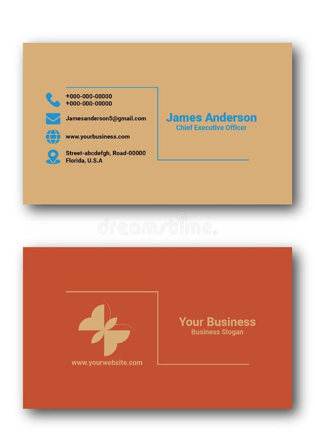 Smart Business Card Design Template by Adobe Illustrator CC Version ...