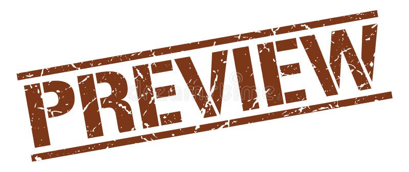 Preview stamp stock vector. Illustration of rubber, isolated - 122004115