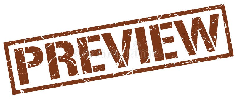 Preview stamp stock vector. Illustration of isolated - 122087629