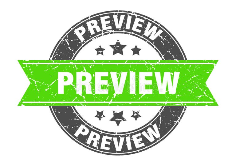 Preview stamp stock vector. Illustration of seal, black - 196540771