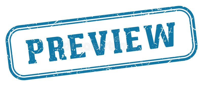Preview Stamp Stock Illustrations – 413 Preview Stamp Stock ...