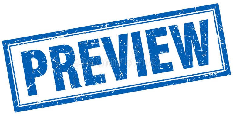 Preview stamp stock vector. Illustration of isolated - 124945093