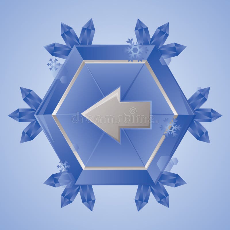 Previous Button. Vector Illustration Decorative Design Stock Vector ...