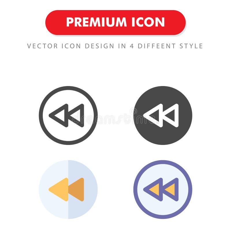 Previous Icon for Your Web Site Design, Logo, App, UI. Vector Graphics ...