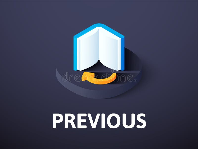 Previous Icon in Different Style Stock Vector - Illustration of ...