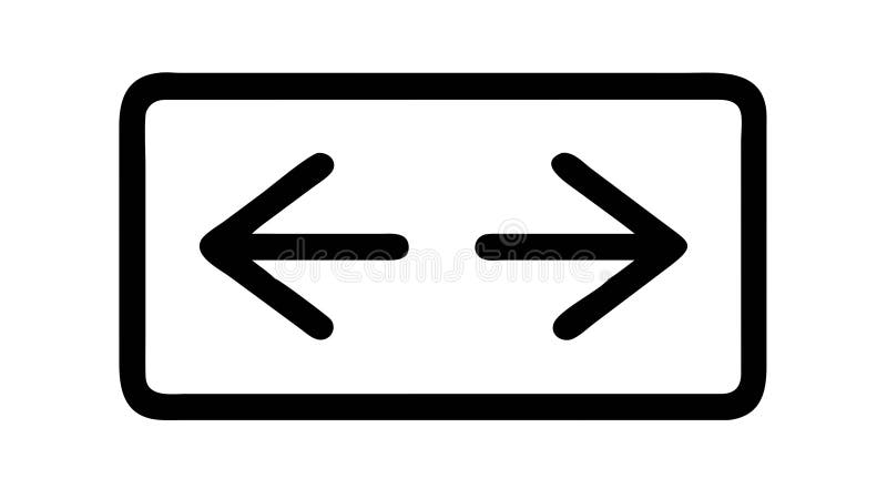 Previous Next Arrow Buttons Icon for Navigation UI Slide, Vector Design ...