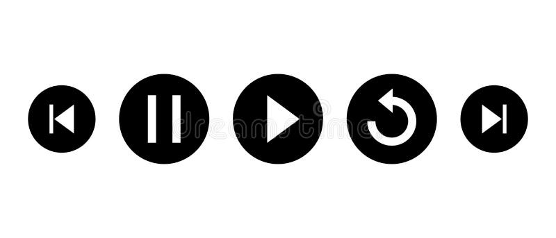 Youtube Play Pause Icon Stock Illustrations – 229 Youtube Play Pause Icon Stock Illustrations ...