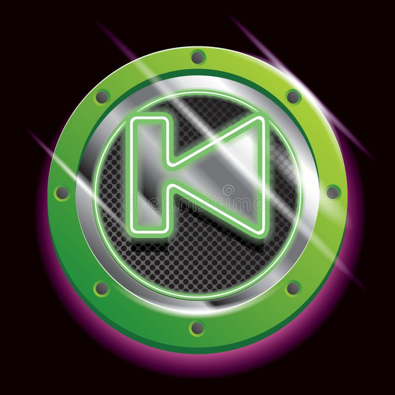 Previous Track Button. Vector Illustration Decorative Design Stock ...